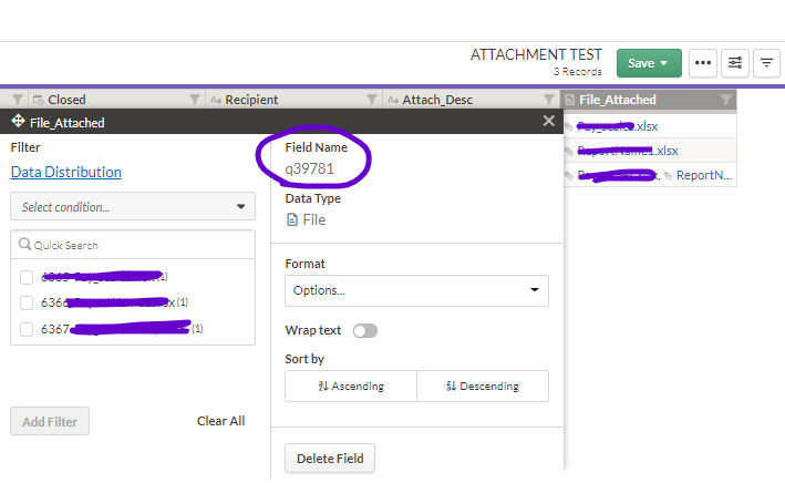 Download All Attachments from Results Table