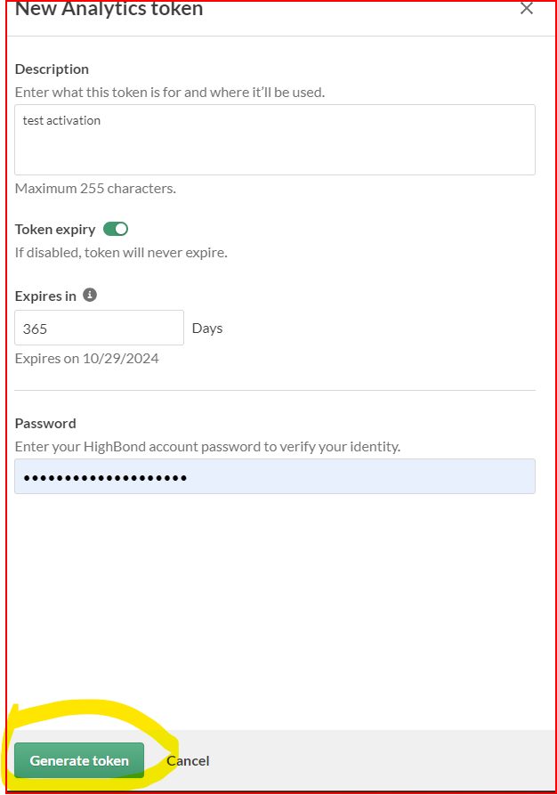 ACL for Windows - Activation with Analytics Token