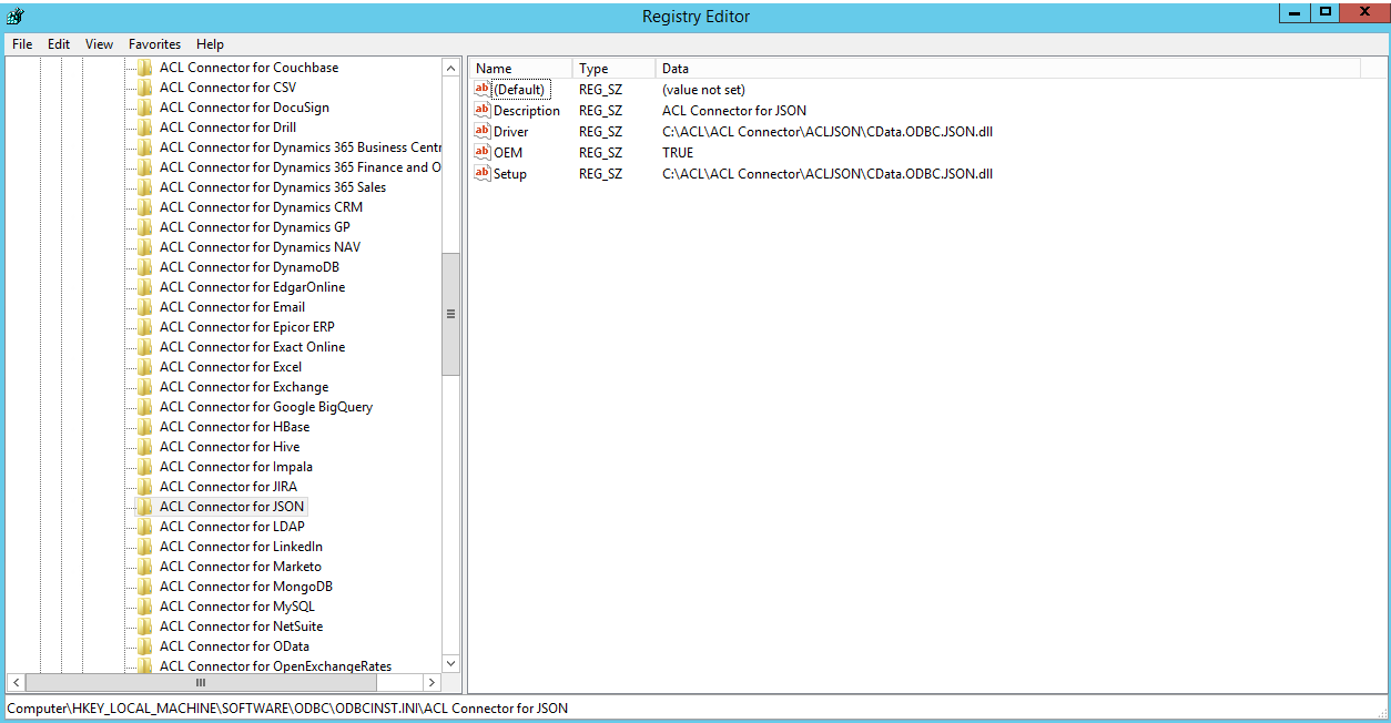 The import process encountered an error: [08001] Could not find a valid ...