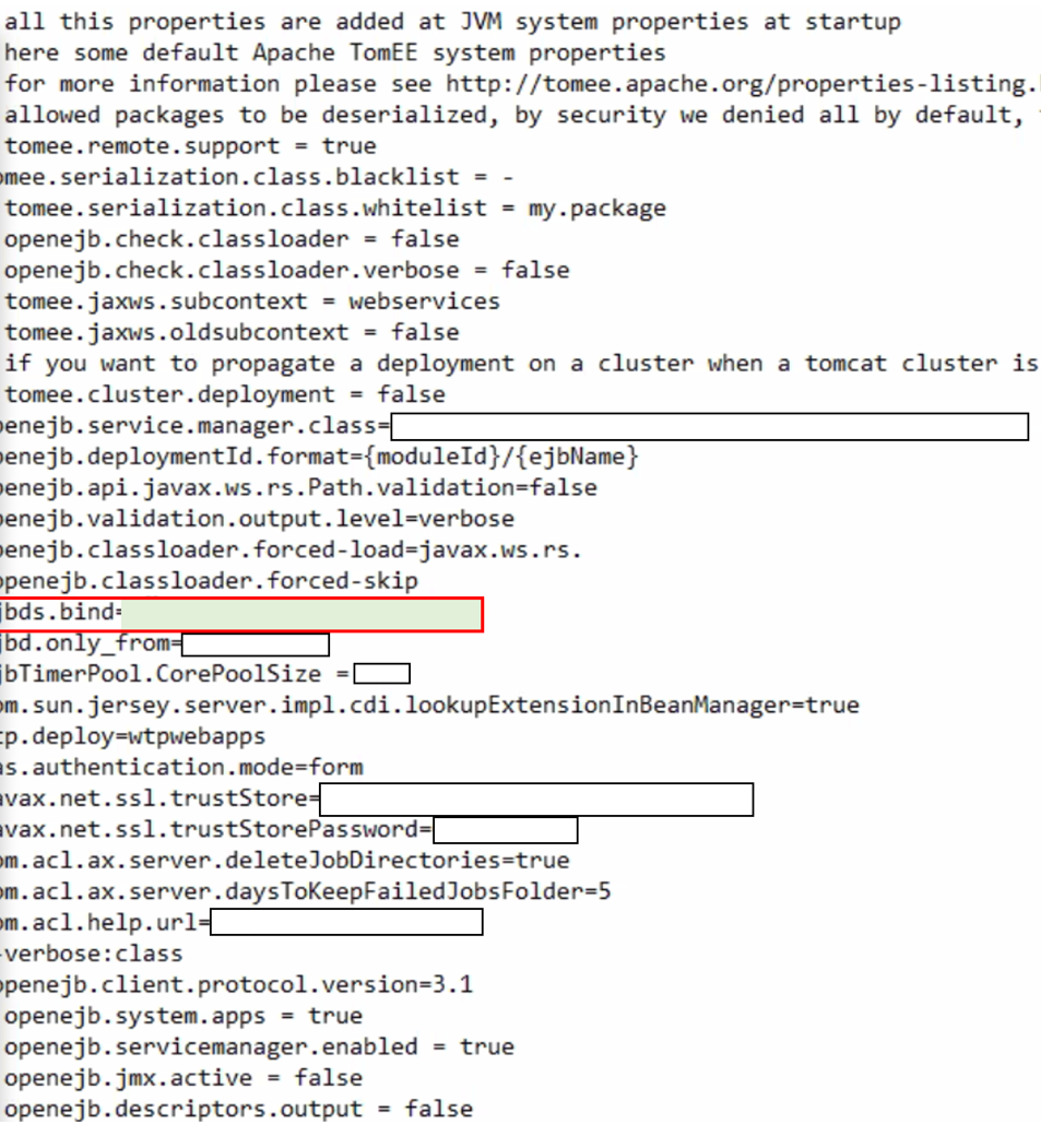 How to change AX hostname (domain name)