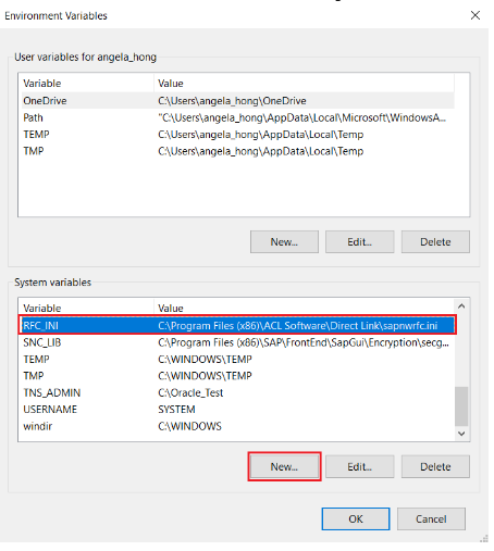Unable to locate saprfc.ini