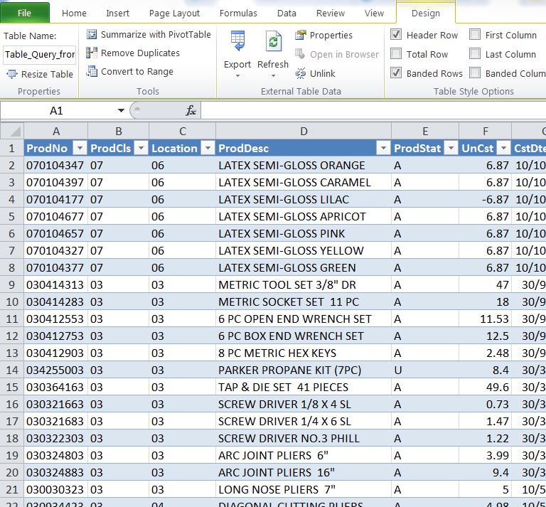 How to retrieve data via AX Connector to Excel (ODBC - ACL Connector ...